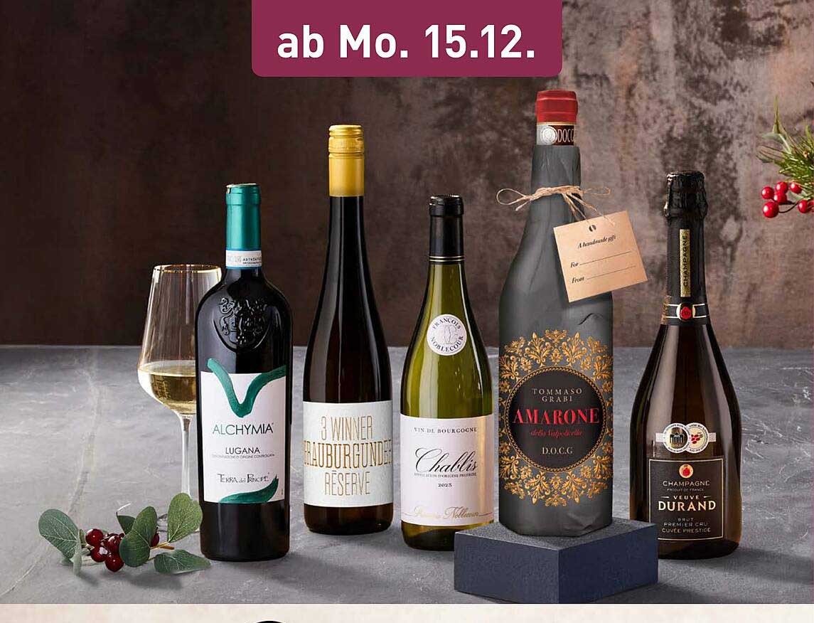 Ausgewählte Weine: Alchymia Lugana, 3 Winner Grauburgunder Réserve ...