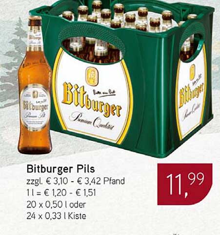 Bitburger Pils Angebot bei Dornseifer - ProspektGuru.de
