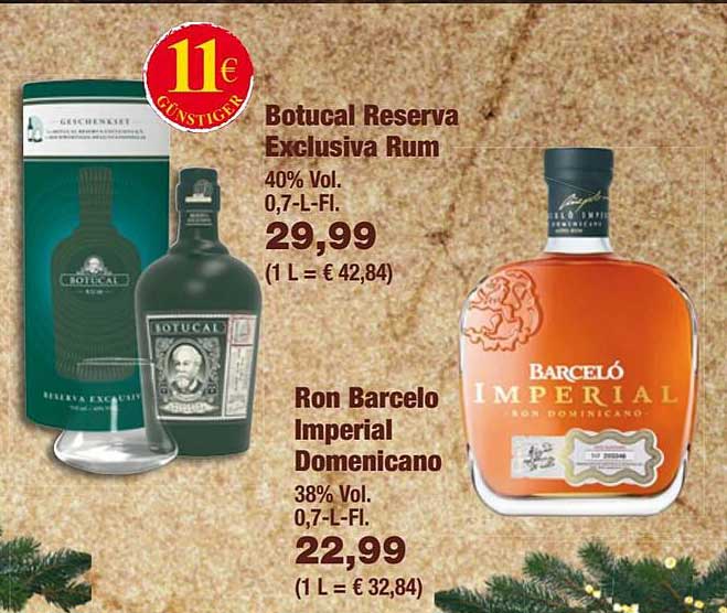 Botucal Reserva Exclusiva Rum Und Ron Barcelo Imperial Dominicano ...