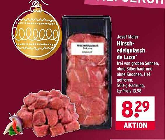 Josef Maier Hirsch-Edelgulasch De Luxe® Angebot bei Wasgau ...