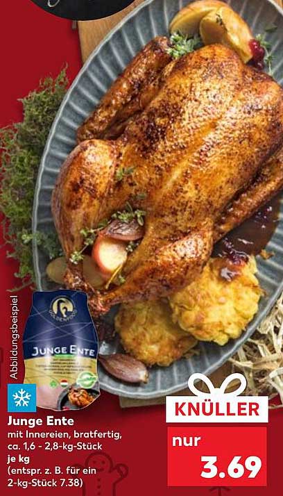 Junge Ente Mit Innereien, Bratfertig, Ca. 1,6 - 2,8-Kg-Stück Je Kg ...
