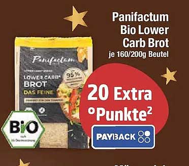 Panifactum Bio Lower Carb Brot Je 160/200G Beutel Angebot bei E-Center ...