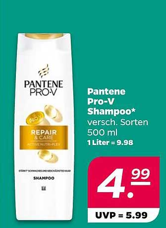 Pantene Pro-V Shampoo - Repair & Care 500 Ml Angebot bei NETTO ...