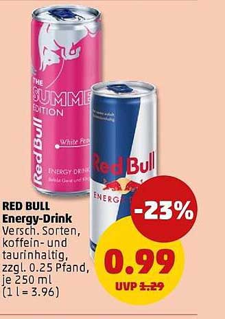 Red Bull Energy Drink Angebot bei Lidl - ProspektGuru.de