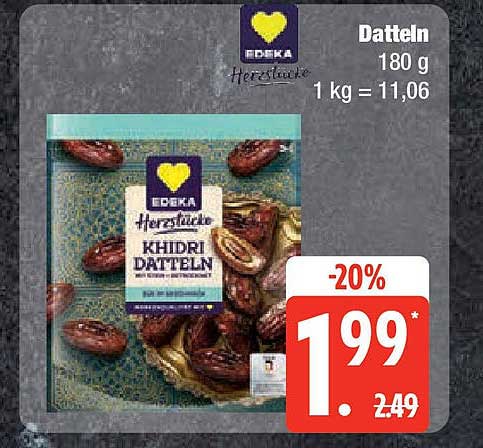 Datteln Angebot bei Edeka - ProspektGuru.de