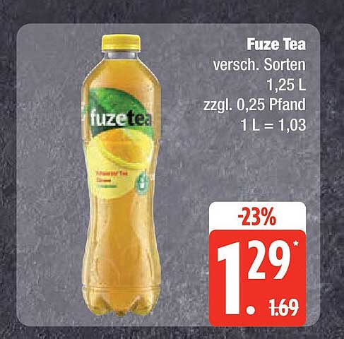 Fuze Tea Angebot bei Edeka