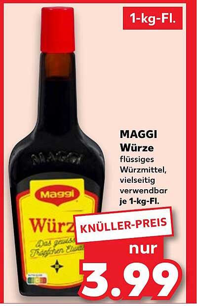 Maggi Würze Angebot bei Kaufland - ProspektGuru.de