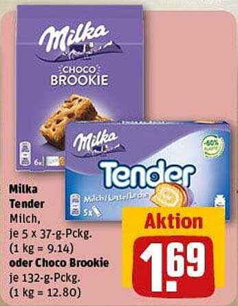 Milka Tender Angebot bei REWE