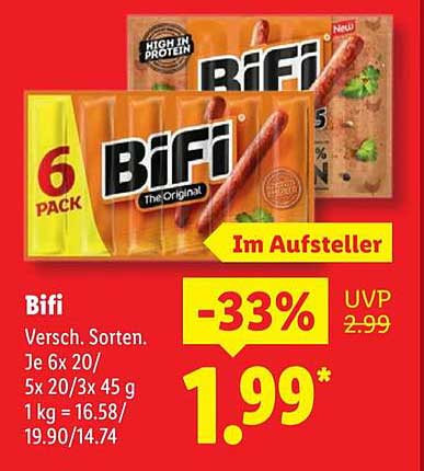 Bifi Angebot bei Lidl - ProspektGuru.de