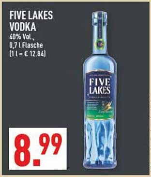 Five Lakes Vodka Angebot bei Marktkauf - ProspektGuru.de