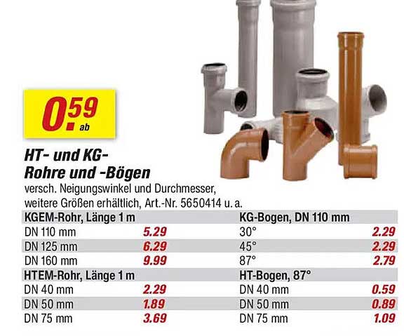 Preise Fur Kg Rohre