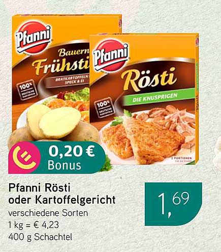 Pfanni Rösti Oder Kartoffelgericht Angebot bei Dornseifer - ProspektGuru.de