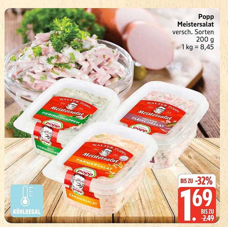 Popp Meistersalat Versch. Sorten 200 G Angebot bei Marktkauf ...