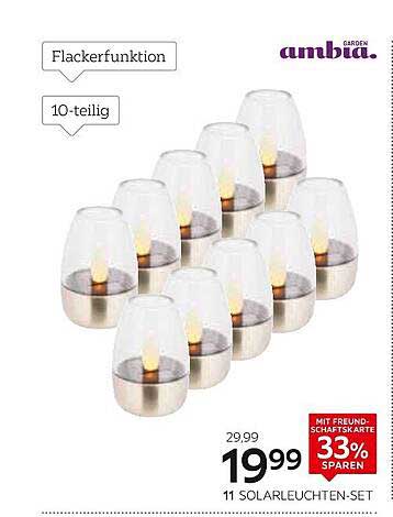 11-Teiliges Solarleuchten-Set Von Ambia Angebot bei XXXLutz ...