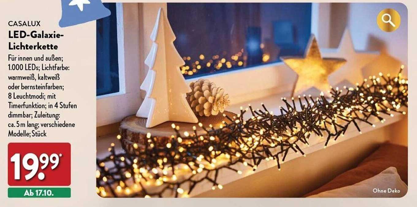 Fabelhafte Aldi Lichterkette 2022 Bilder
