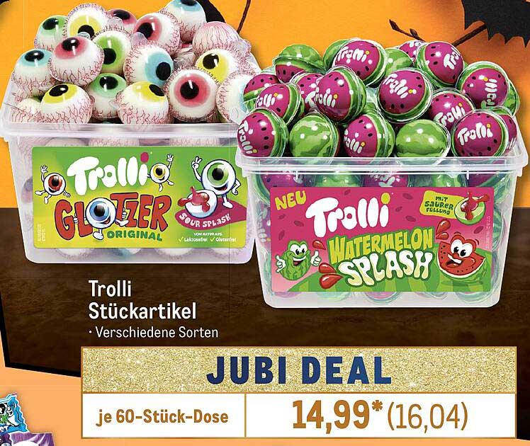 Trolli Glotzer Original Neu Trolli Watermelon Splash Angebot bei METRO