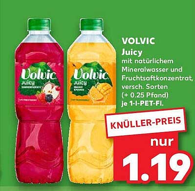 Erstaunlich Kaufland Volvic Angebot Ebenbild