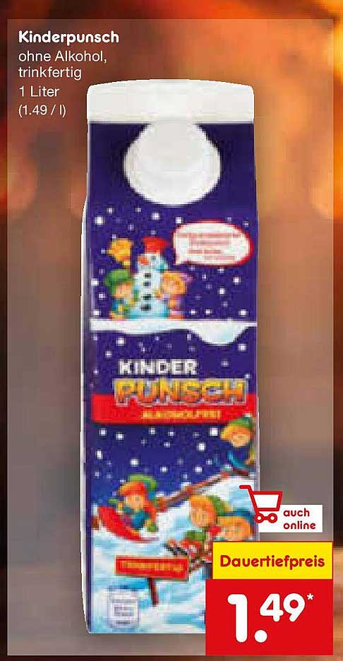 Kinderpunsch Angebot bei Netto Marken-Discount - ProspektGuru.de