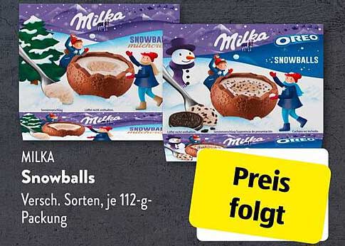 Milka Snowballs Angebot bei Aldi Süd - ProspektGuru.de