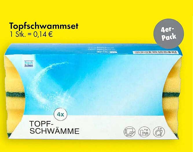 Topfschwammset Angebot bei TEDi - ProspektGuru.de