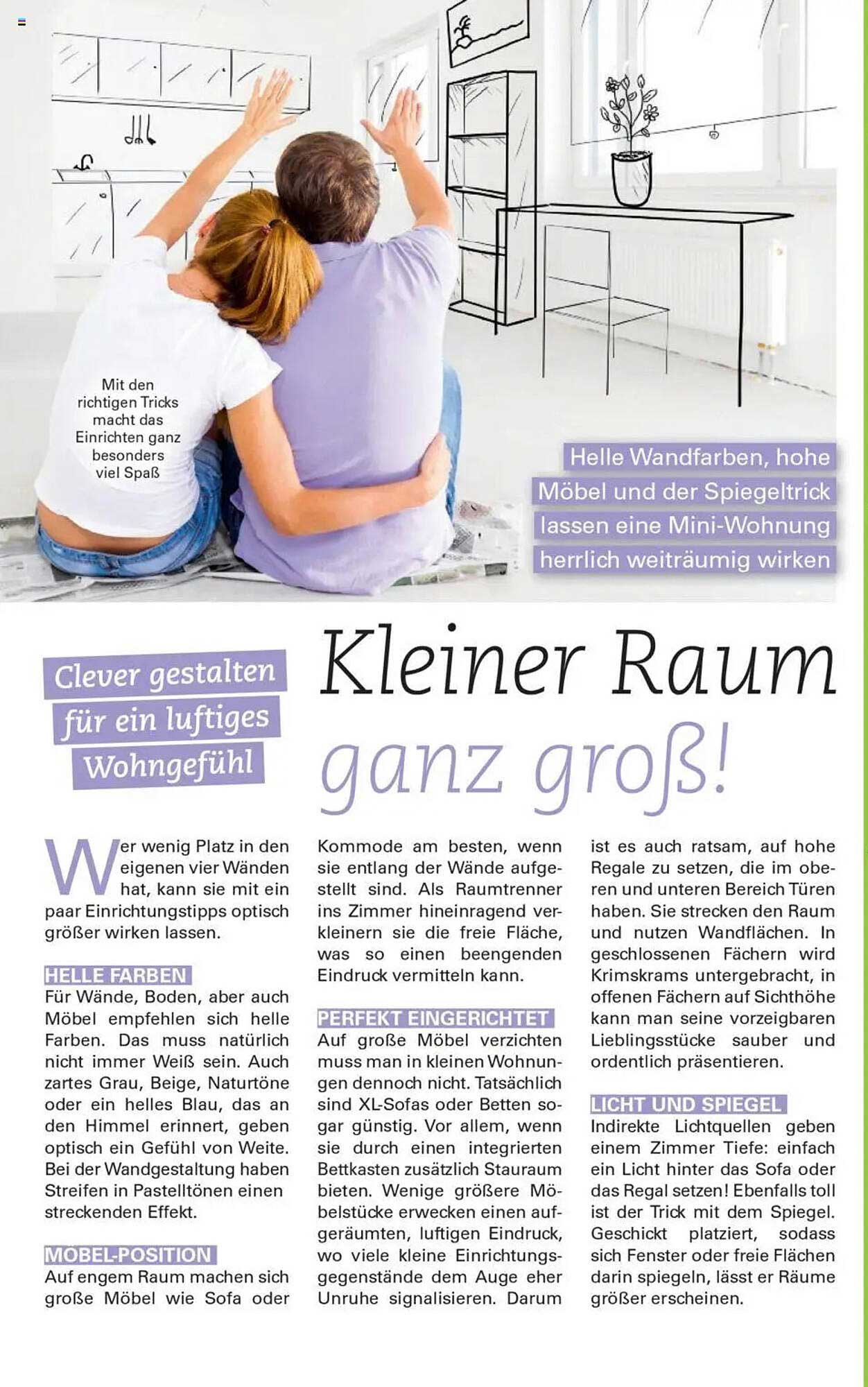 Kleiner Raum Ganz Groß! Angebot bei Poco - ProspektGuru.de