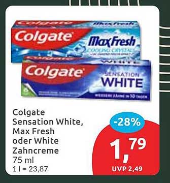 Colgate Zahnpasta White Teeth Angebot bei Action - ProspektGuru.de