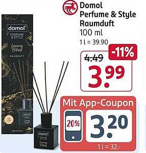 Domol Perfume & Style Raumduft 100 Ml Angebot bei Rossmann ...