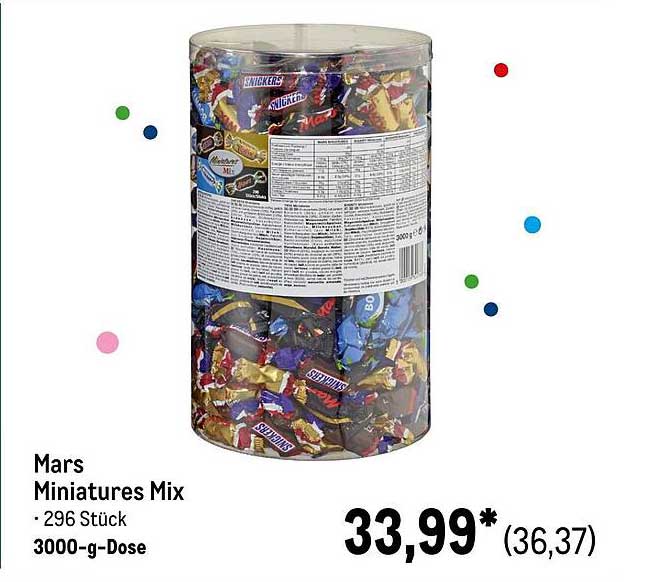 Mars Miniatures Mix Angebot bei METRO - ProspektGuru.de