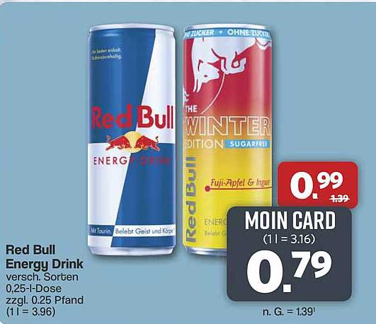 Red Bull Energy Drink Angebot bei Lidl - ProspektGuru.de