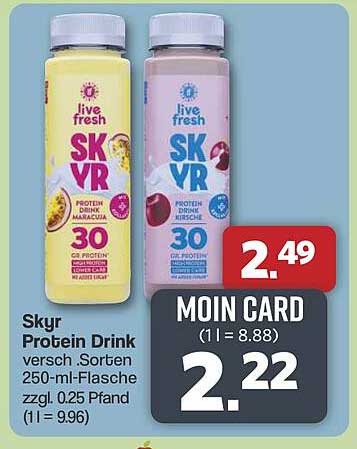 Skyr Protein Drink Versch. Sorten 250-Ml-Flasche Angebot bei Famila ...
