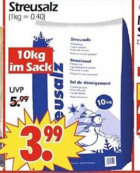 Streusalz 10 Kg Im Eimer Angebot bei CENTERSHOP - ProspektGuru.de