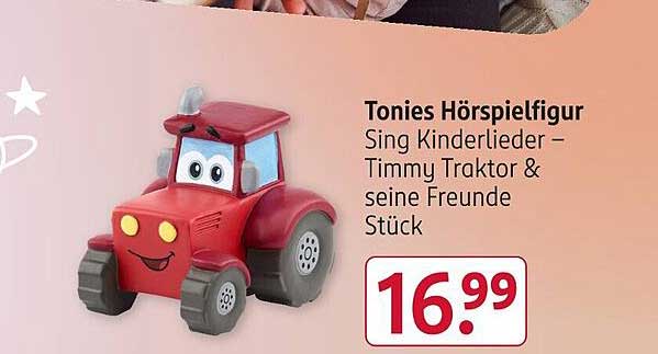Tonies Hörspielfigur Sing Kinderlieder – Timmy Traktor & Seine Freunde ...