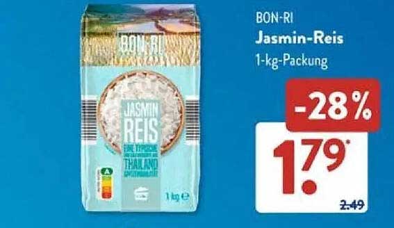 Bon-Ri Jasmin-Reis Angebot bei Aldi Süd