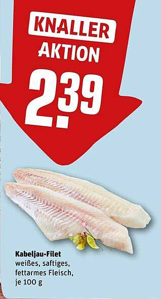 Kabeljau-Filet Angebot bei REWE Center - ProspektGuru.de
