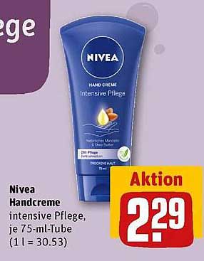 Nivea Handcreme Intensive Pflege Angebot bei REWE Center