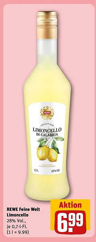 Rewe Feine Welt Limoncello Angebot bei REWE Center