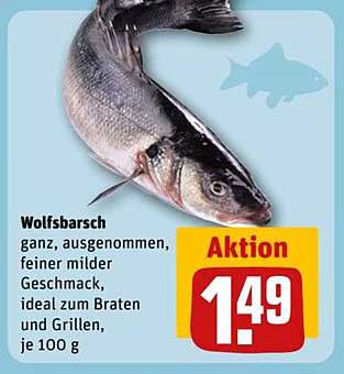 Wolfsbarsch Angebot bei REWE Center - ProspektGuru.de