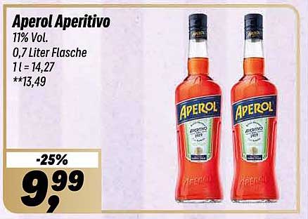 Aperol Angebot 7 99