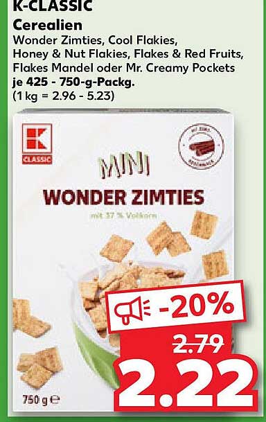 Mini Wonder Zimties Angebot bei Kaufland