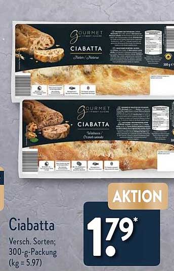 Ciabatta Angebot bei Aldi Nord - ProspektGuru.de