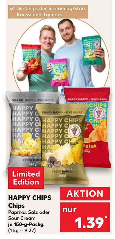 Happy Chips Chips Angebot bei Kaufland