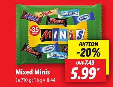 Mixed Minis Angebot bei Lidl