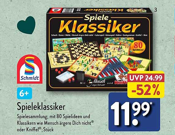 Spieleklassiker Angebot bei Aldi Nord
