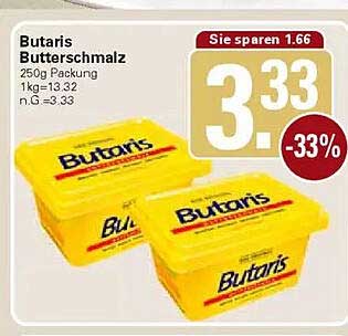 Butter Angebote – Jetzt bis zu 70 % Rabatt!