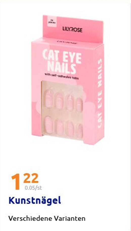 Lily Rose Cat Eye Nails - Kunstnägel In Verschiedenen Varianten Angebot ...