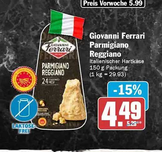 Giovanni Ferrari Parmigiano Reggiano Angebot bei AEZ - ProspektGuru.de