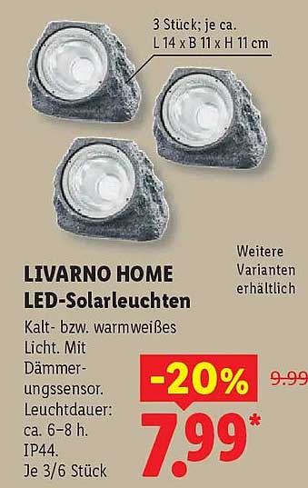 Erstaunlich Lidl Solarleuchten Prospekt Bilder