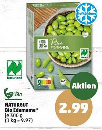 Näturgut Bio Edamame* Angebot bei Penny - ProspektGuru.de