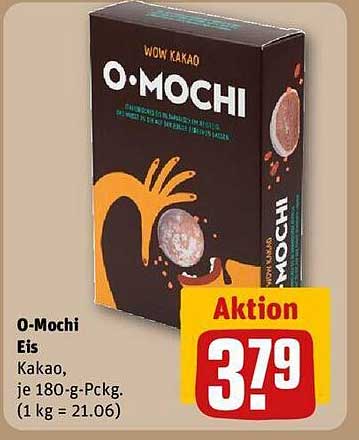 O-Mochi Eis Angebot bei REWE Kaufpark