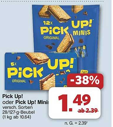 Pick Up! Oder Pick Up! Minis Angebot bei Famila Nord West